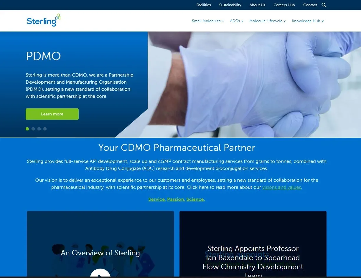 CDMO, CMO, Contract Development and Manufacturing Organisation