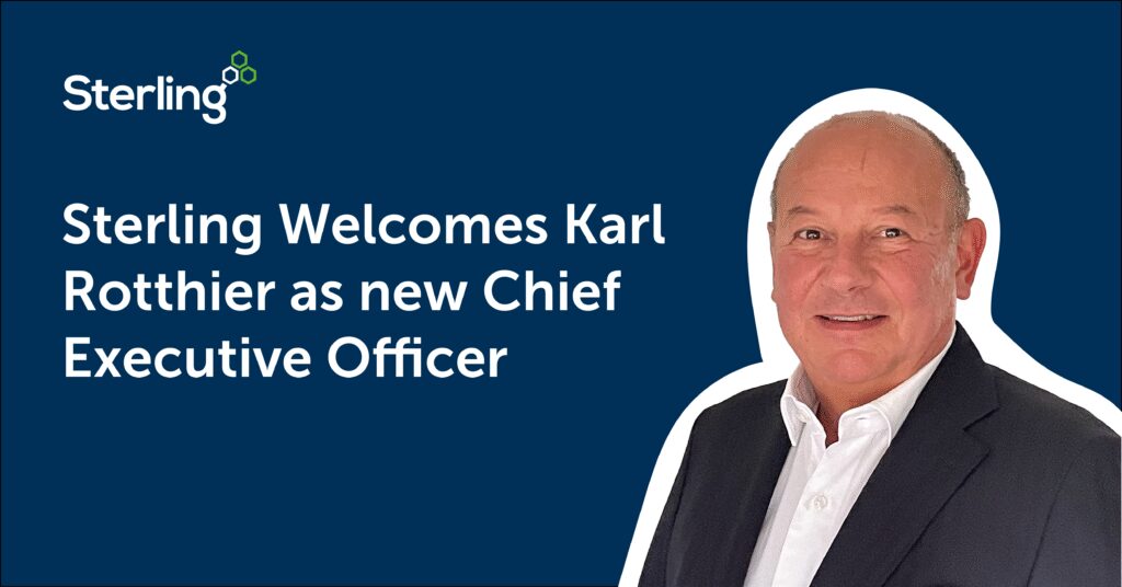Sterling Welcomes New Chief Executive Officer